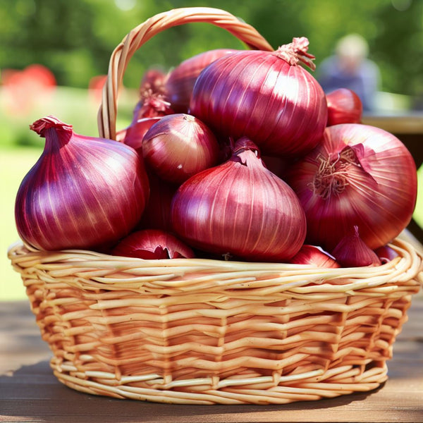 Red Creole Onion, Short-Day (Allium cepa) – MySeedsCo